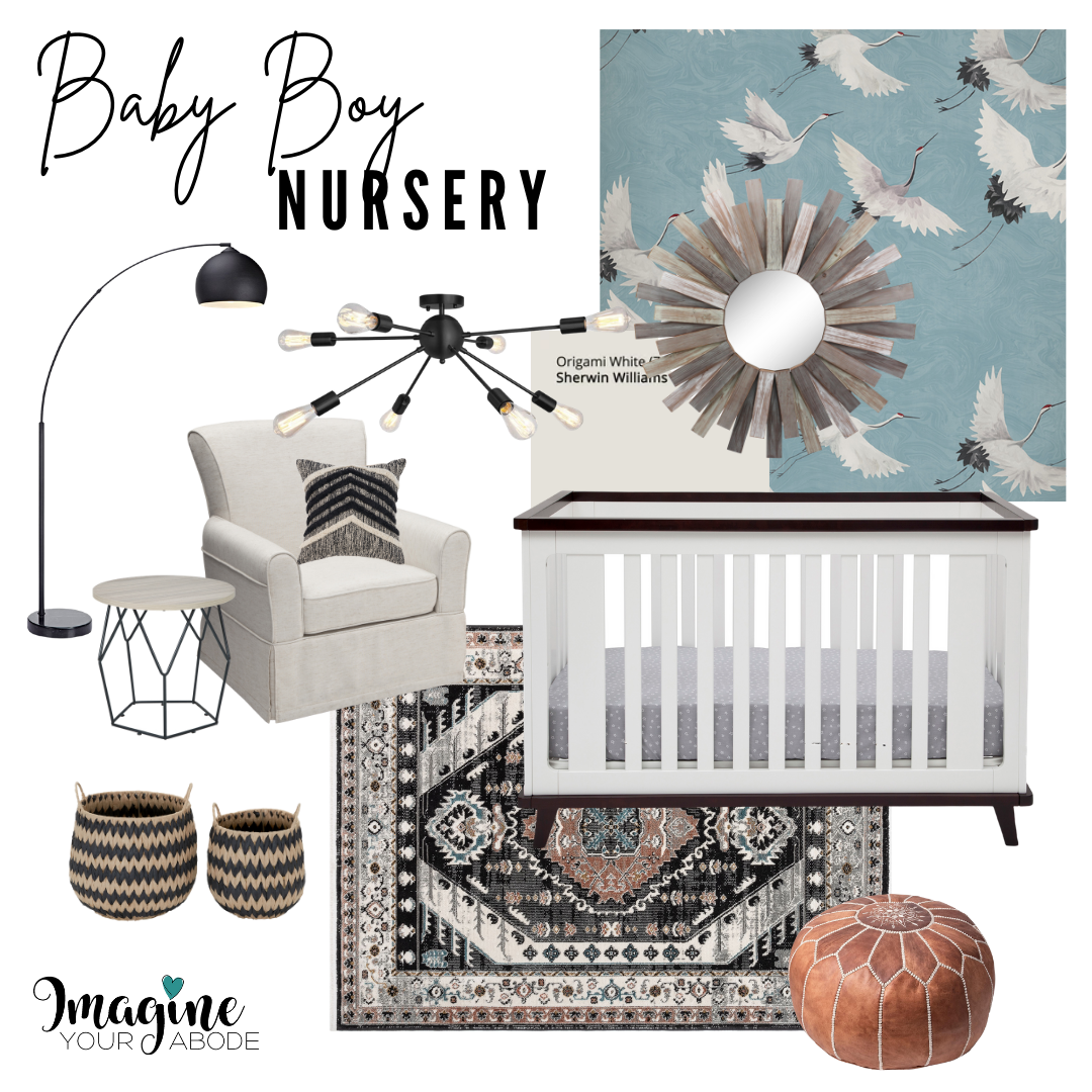 MOOD BOARD MONDAY: BABY BOY NURSERY